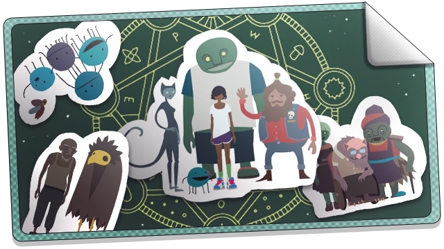 Mutazione - Sticker Pack - Akupara Games